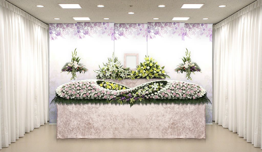 愛情 | FLABELの花祭壇