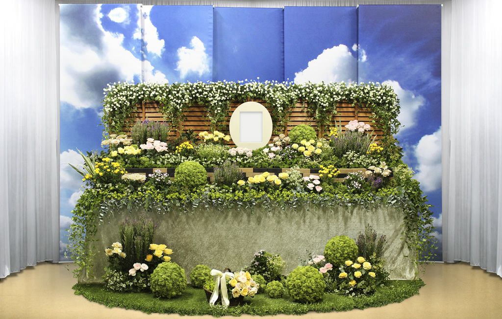 ガーデニング（By Furniture） | FLABELの花祭壇
