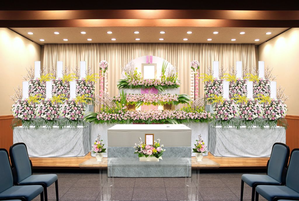 愛情 | FLABELの花祭壇